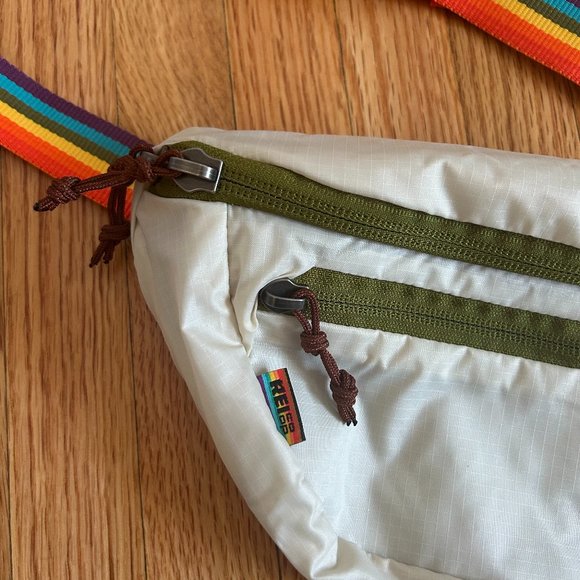 REI | Bags | Nwot Rei Limited Edition Rainbow Fanny Hip Pack Beige ...